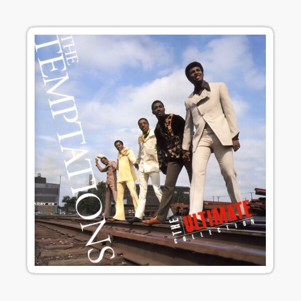 "The Temptations the ultimate collection" Sticker by KARENMARTIN3412 ...