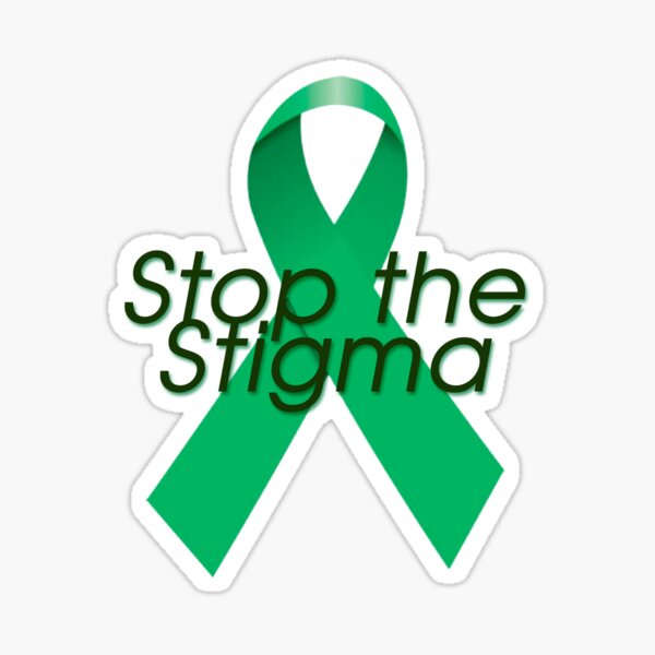 "Stop the Stigma - Mental Health Matters" Sticker for Sale by ...