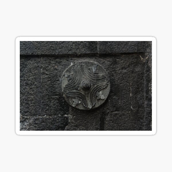"Ancient Stone carving—Baramotichi Vihir" Sticker by ElloraSocial ...