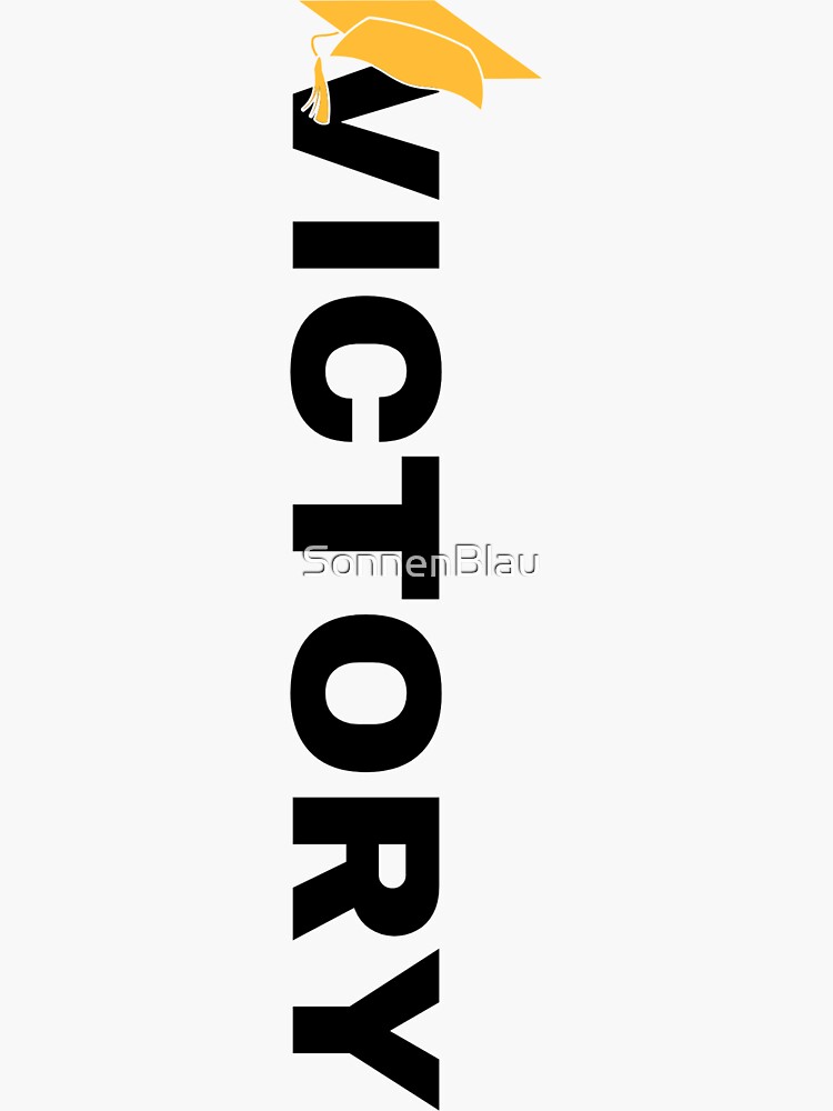 "victory" Sticker for Sale by SonnenBlau | Redbubble