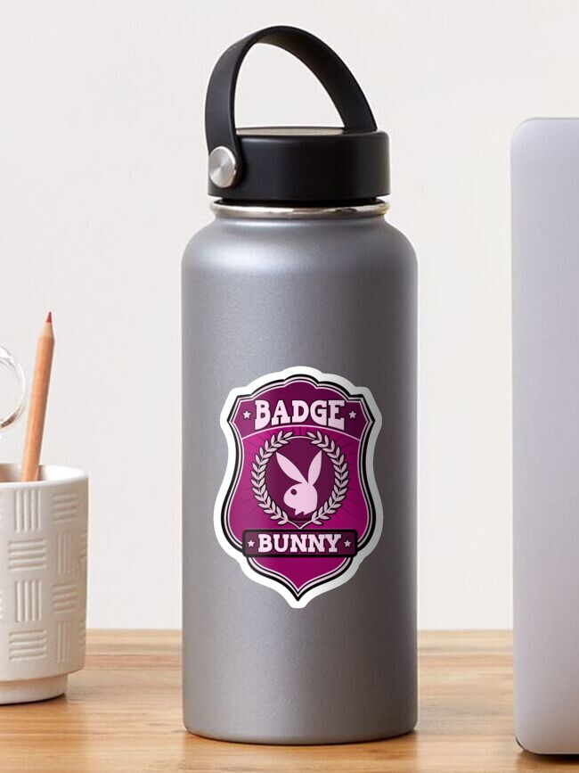 "Badge Bunny" Sticker for Sale by OnlyCops | Redbubble