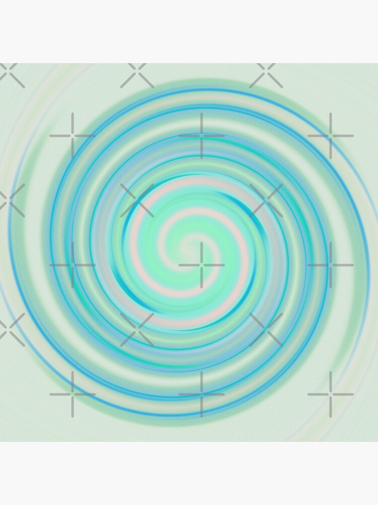 "Soft Pastel Holographic Whirl Pattern Design" Poster for Sale by ...