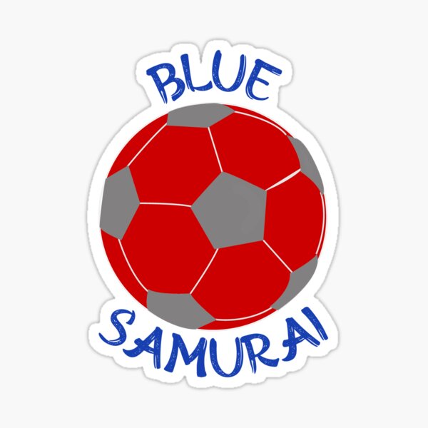 "Blue Samurai Soccer Team" Sticker by dbonz | Redbubble