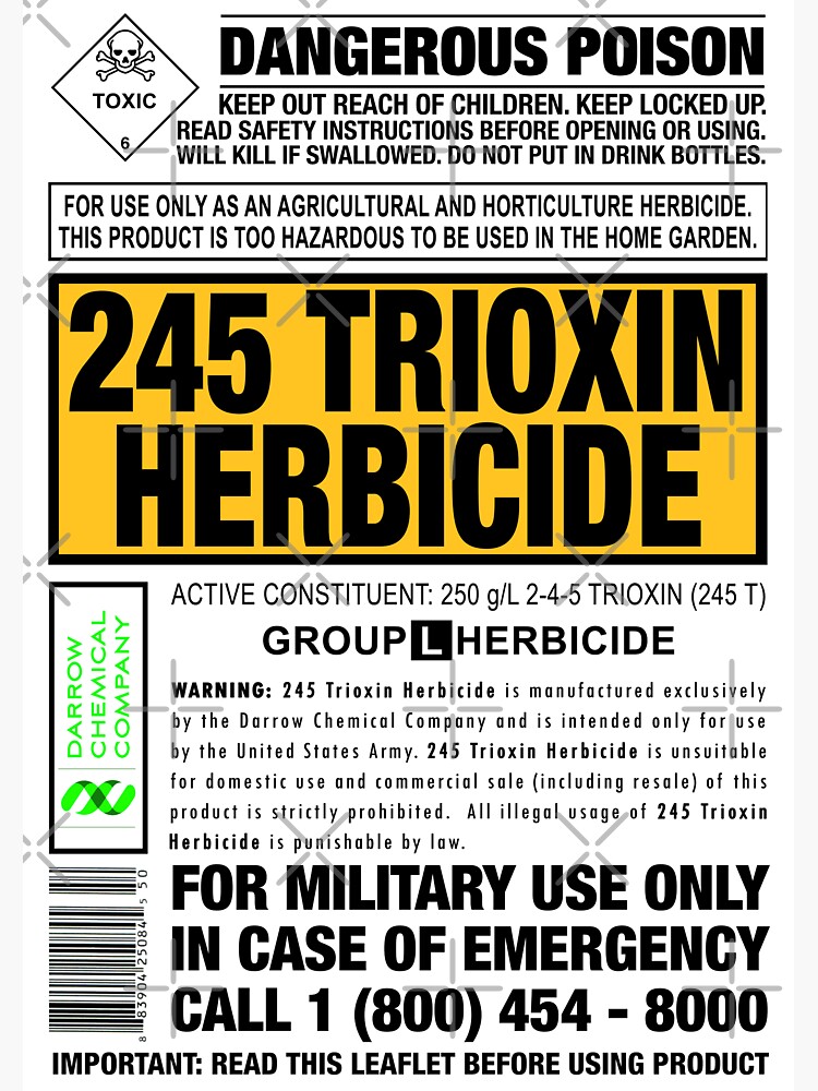 "245 Trioxin - The Return of the Living Dead (Version 2)" Sticker for ...