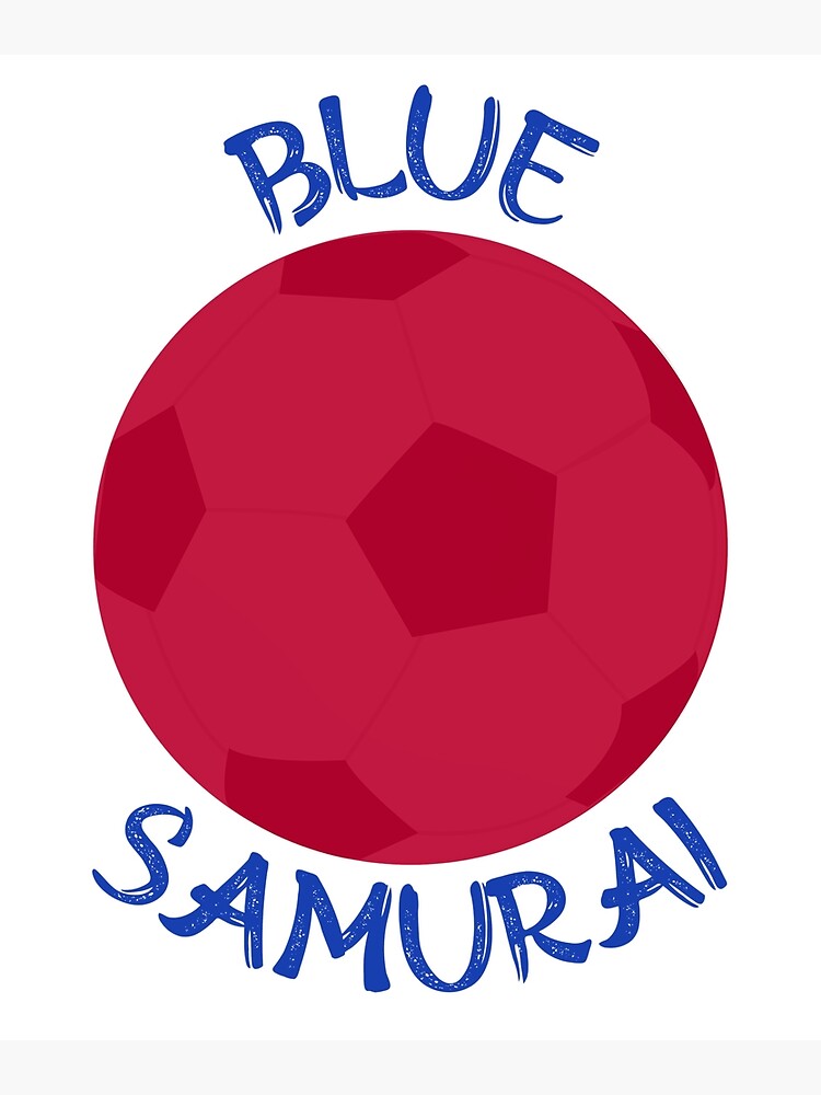 "Blue Samurai Football Team" Poster for Sale by dbonz | Redbubble