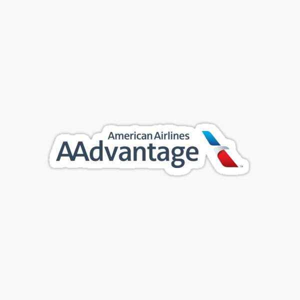 "American Airlines AAdvantage logo" Sticker for Sale by stamtwill ...