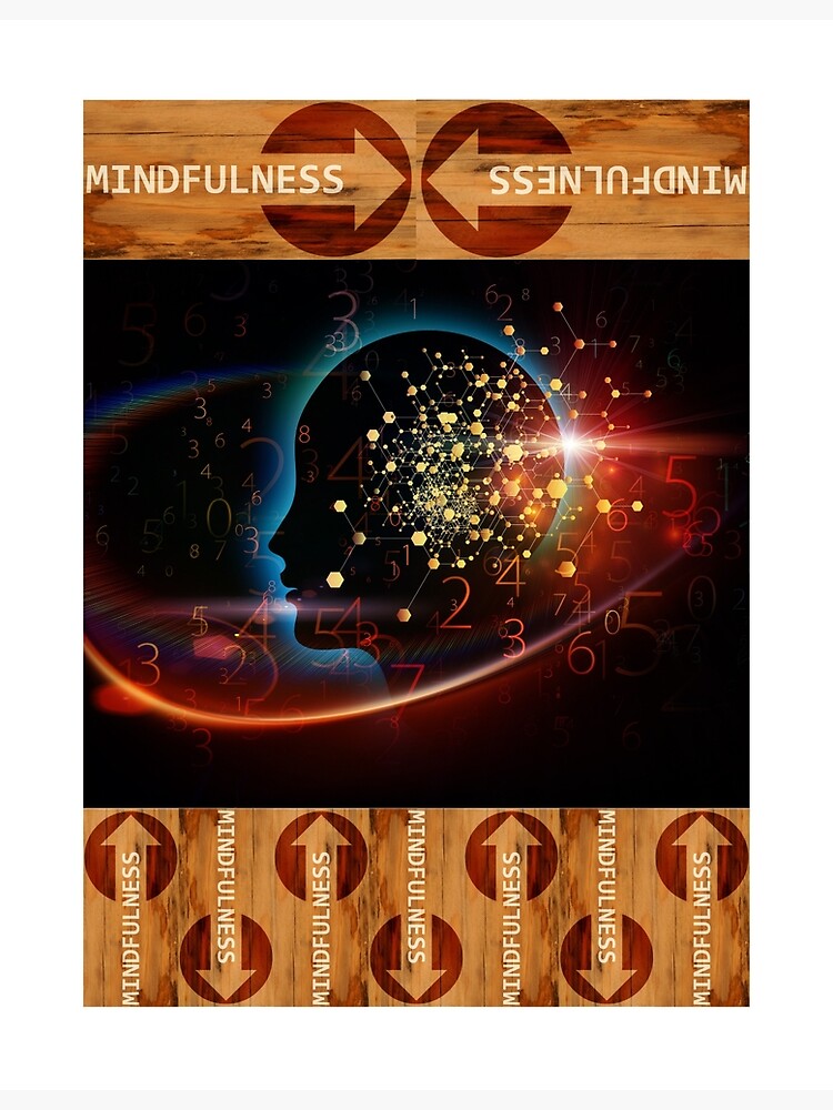 "Mindfulness" Poster for Sale by AzPrestigeCS | Redbubble