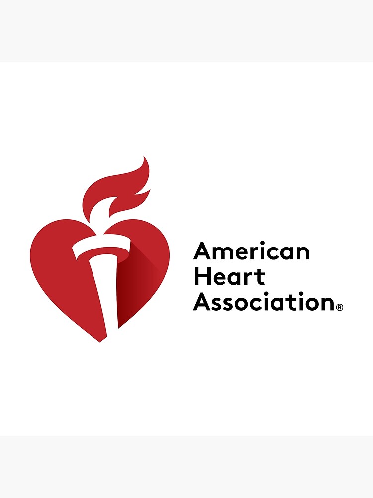 "American Heart Association Logo" Poster for Sale by stamtwill | Redbubble