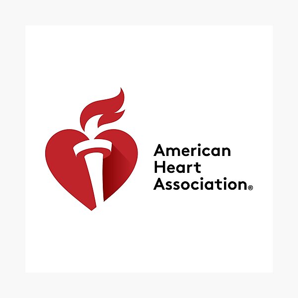 "American Heart Association Logo" Photographic Print for Sale by ...