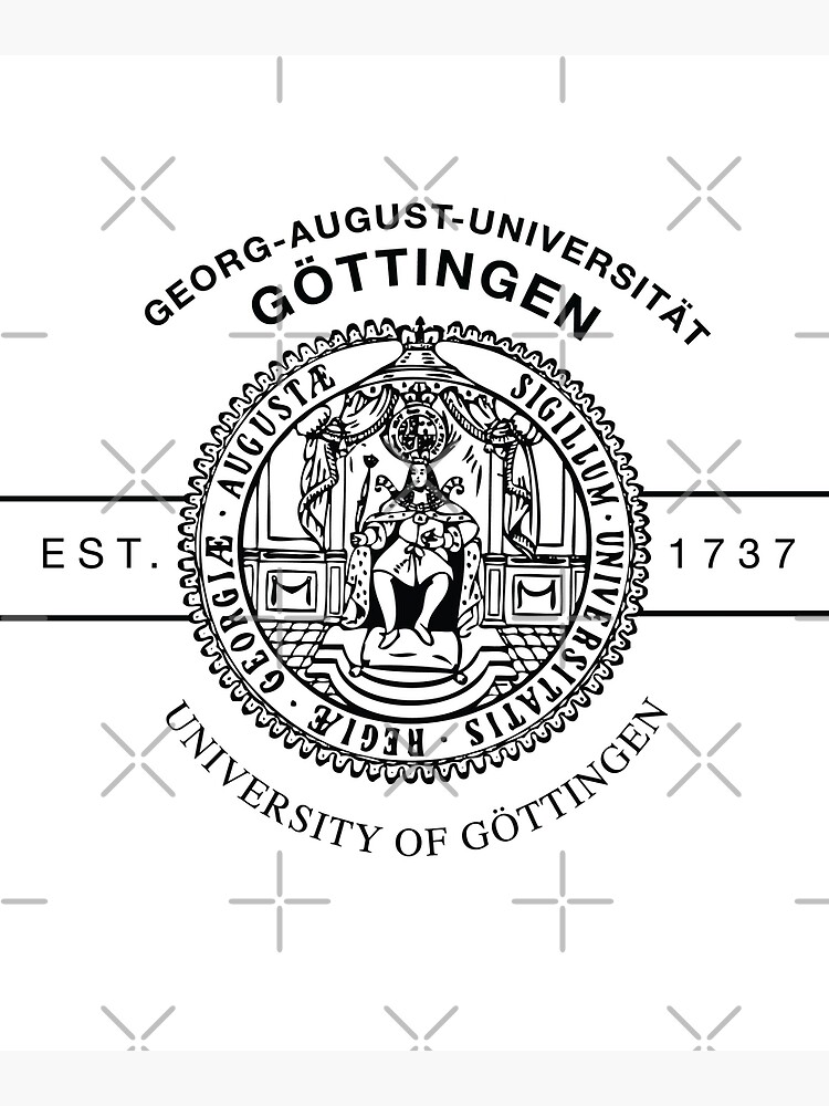 "The University of Gottingen" Poster for Sale by urbantale | Redbubble