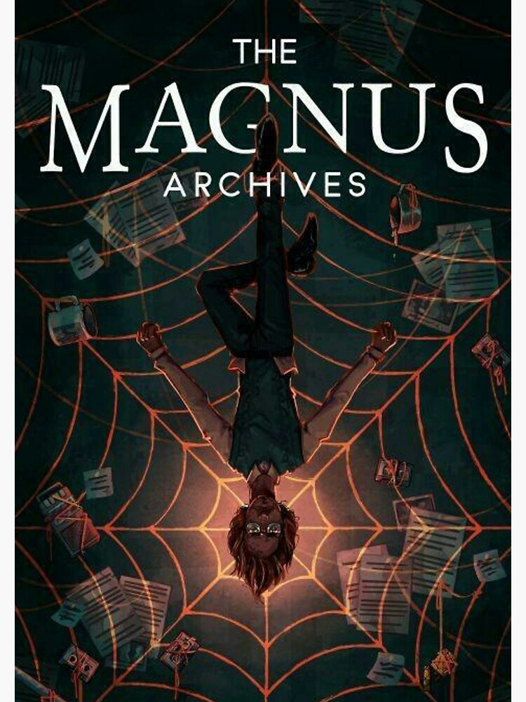 "The magnus archives " Spiral Notebook for Sale by collinsdrawings ...