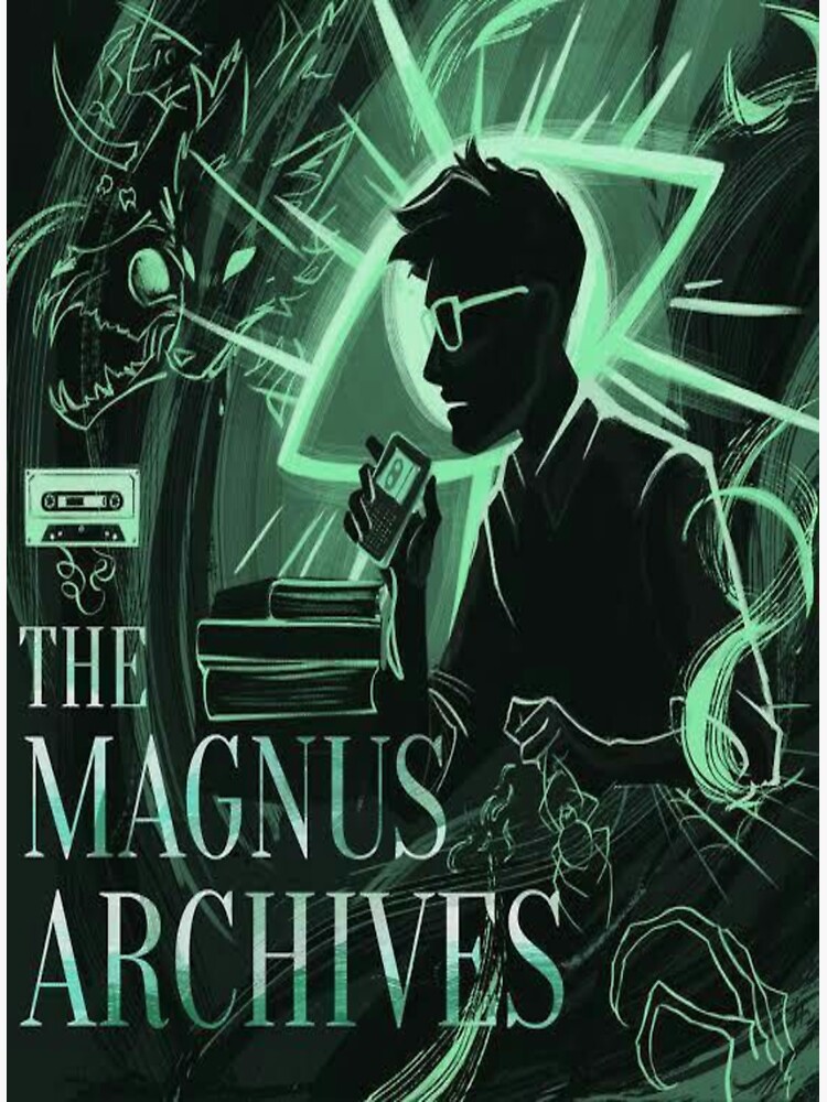 "The magnus archives " Sticker by collinsdrawings | Redbubble