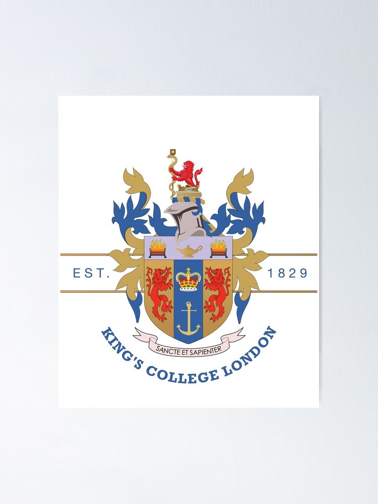 "Kings College London" Poster for Sale by urbantale | Redbubble