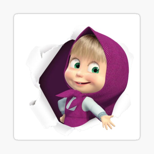 "masha and the bear" Sticker by Kilakila | Redbubble