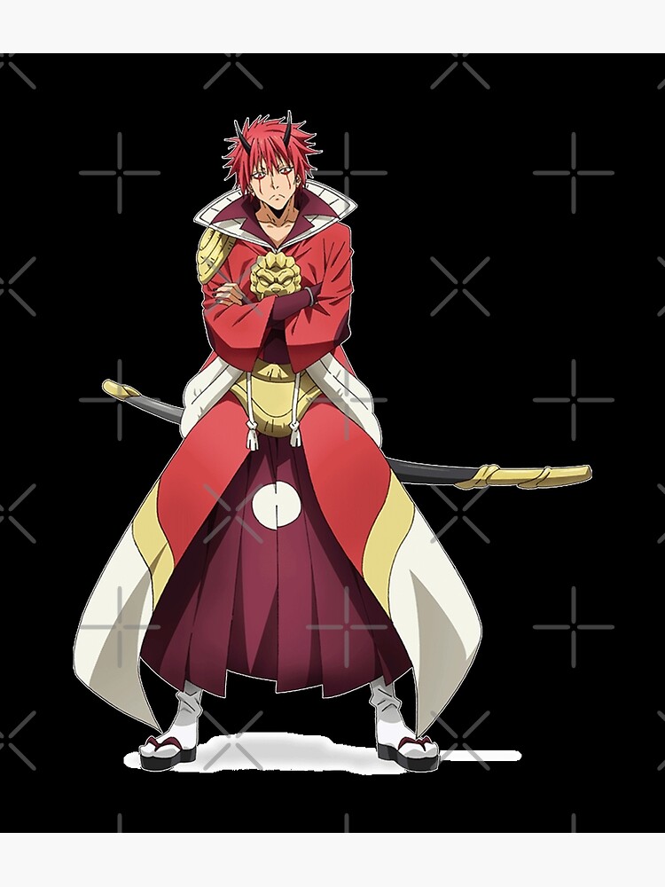 "Benimaru - Tensei Shitara Slime Datta" Poster for Sale by LittleDelta ...