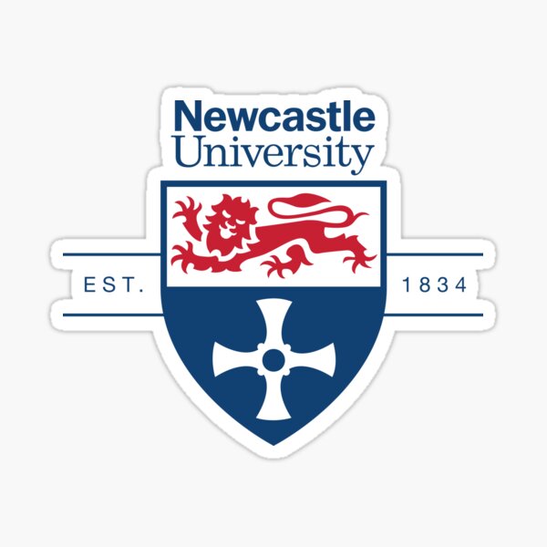 "University of Newcastle upon Tyne" Sticker by urbantale | Redbubble