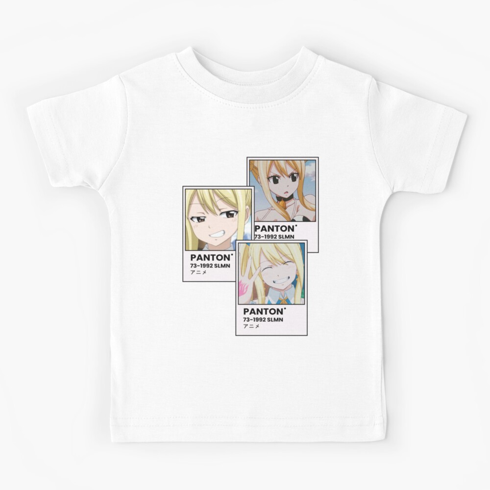 "Lucy Heartfilia Fairy Tail Feari Teiru Panton Anime Design" Kids T ...