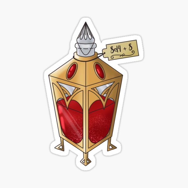 "Potion of superior healing" Sticker by Joicchi | Redbubble