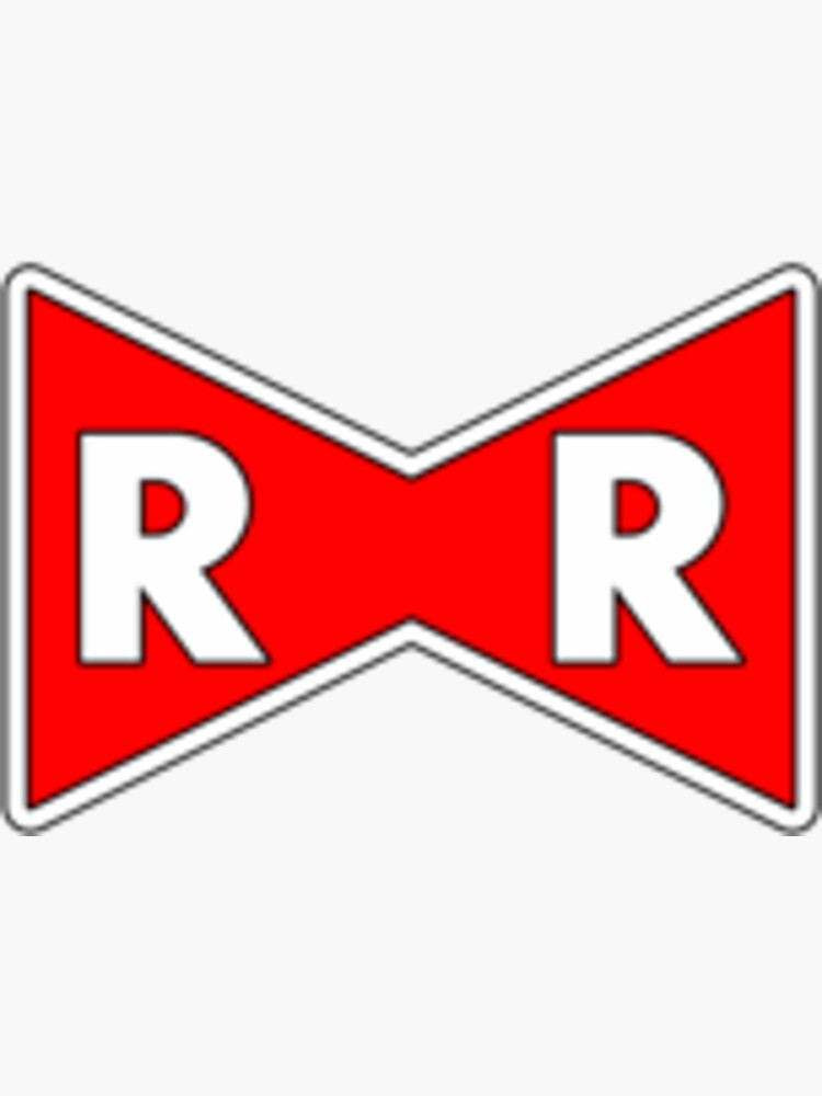 "DBZ - Red Ribbon Army _020" Sticker for Sale by CaitlynRau | Redbubble