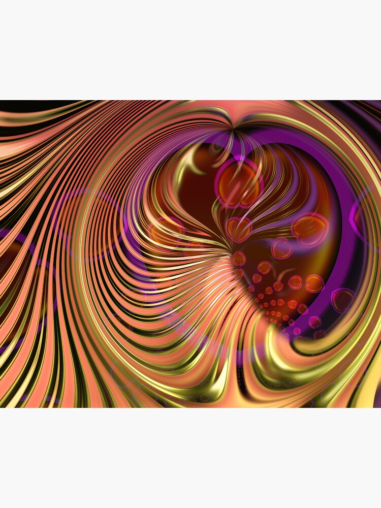 "Infinite gold" Sticker for Sale by KseniaDr | Redbubble