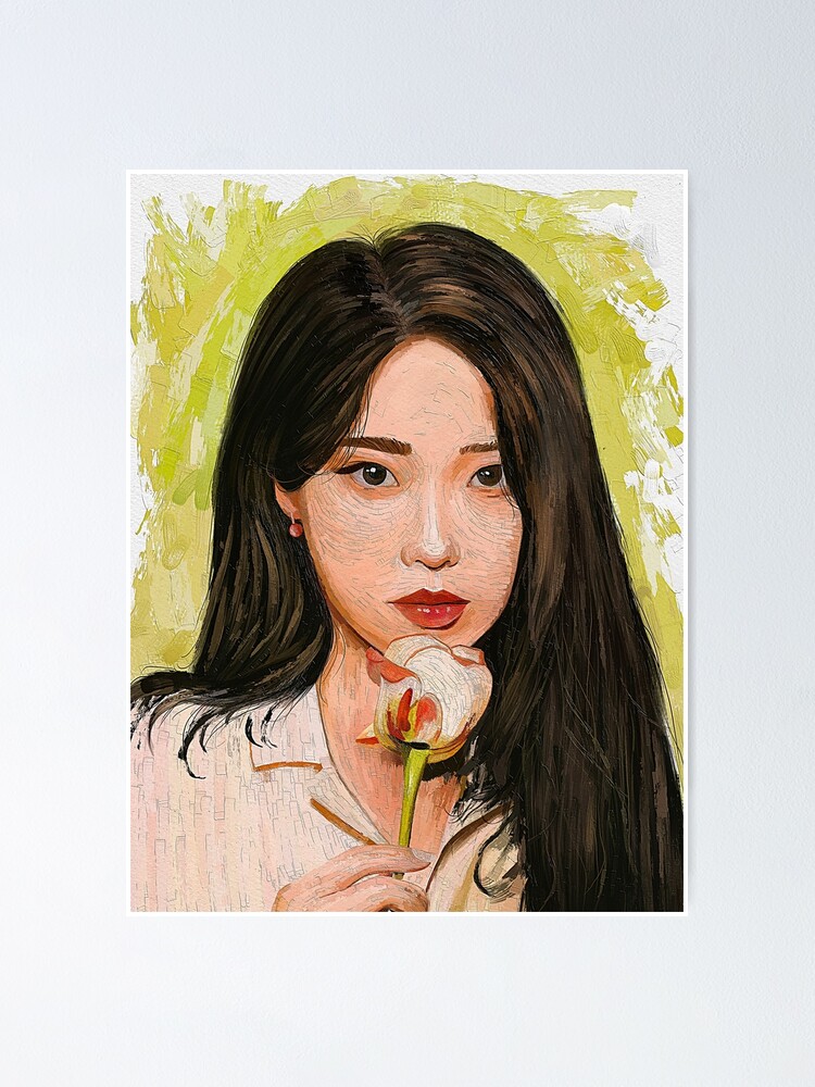 "Realistic Portrait Paiting - Illustration - Drawing" Poster for Sale ...