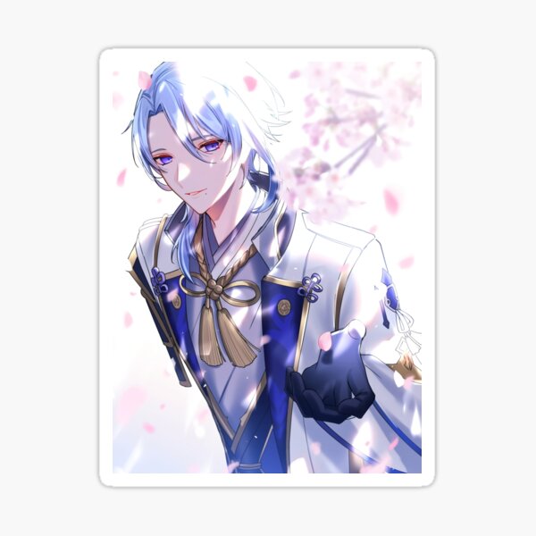 "Kamisato Ayato" Sticker by tankim | Redbubble