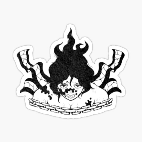 "Demon Slayer Collection: Gyutaro" Sticker by Judicrea | Redbubble