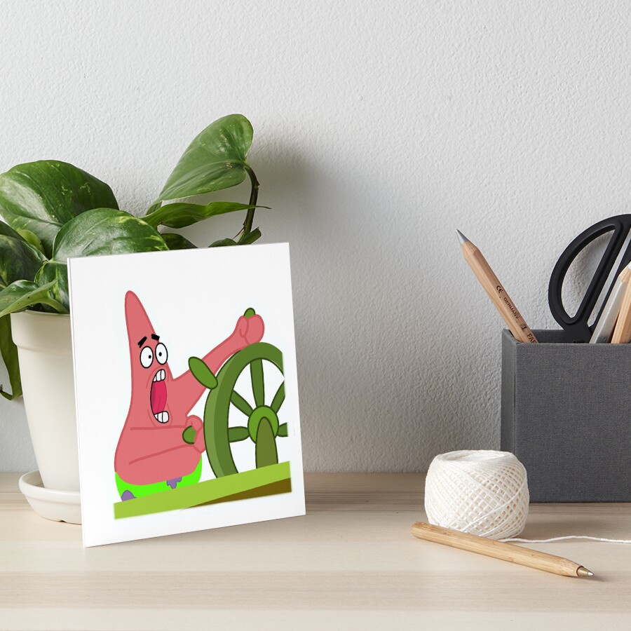 "leedle leedle leedle lee Patrick SpongeBob " Art Board Print for Sale ...