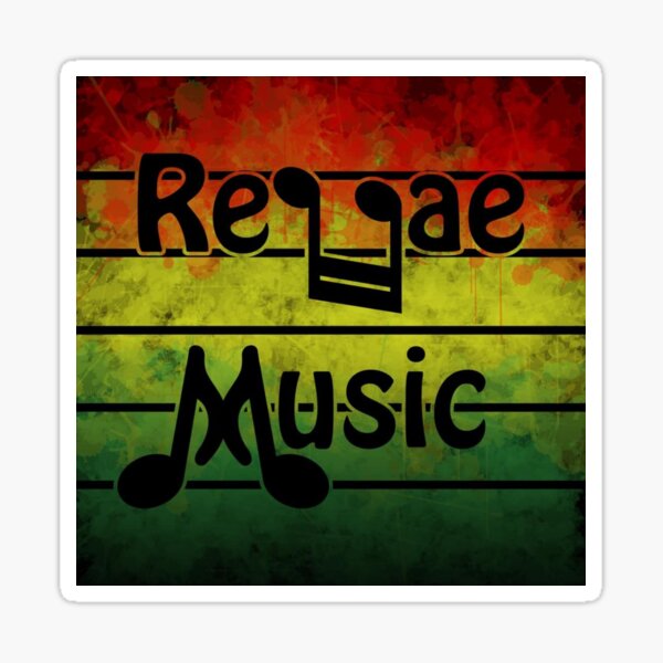 " reggae" Sticker by ModernPrinting | Redbubble