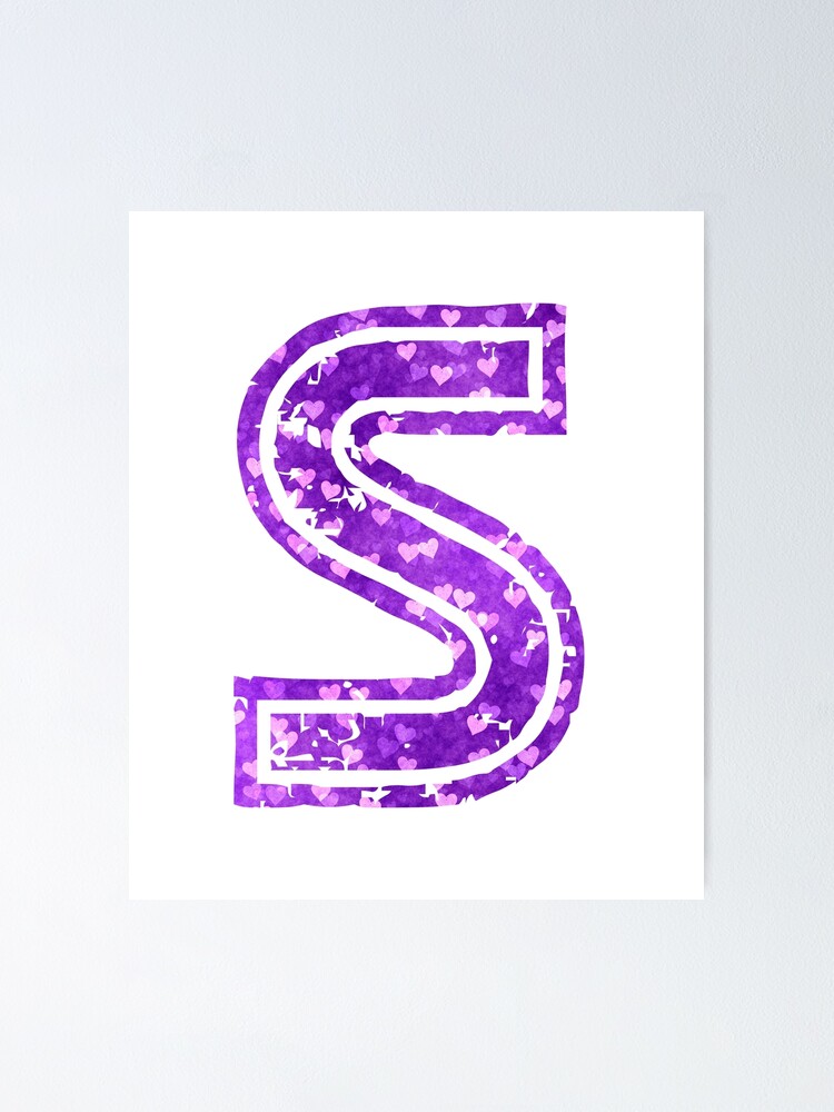 "Letter S Alphabet, Letter S" Poster for Sale by PrettyLetter | Redbubble