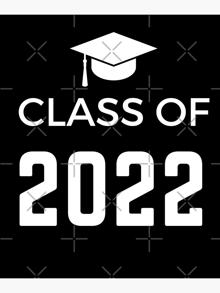 "Class of 2022" Sticker by SpringPetals | Redbubble