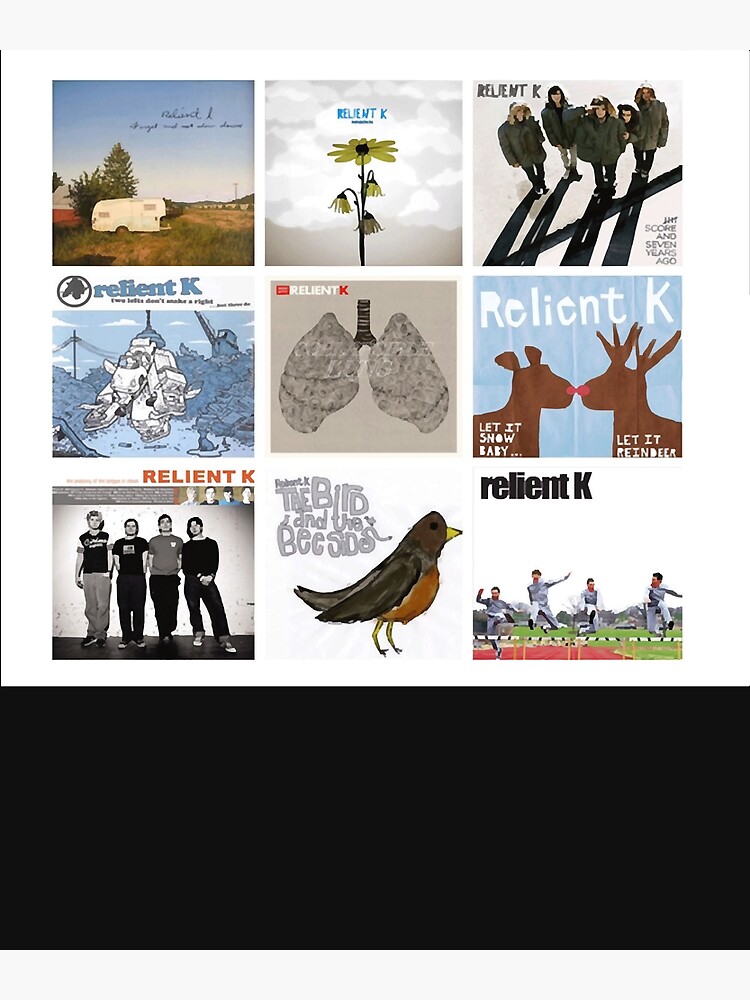 "Relient k album covers" Art Print for Sale by WenYap | Redbubble
