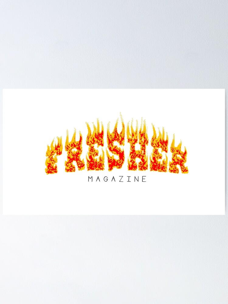 "Fresher logo" Poster by BandEllington | Redbubble