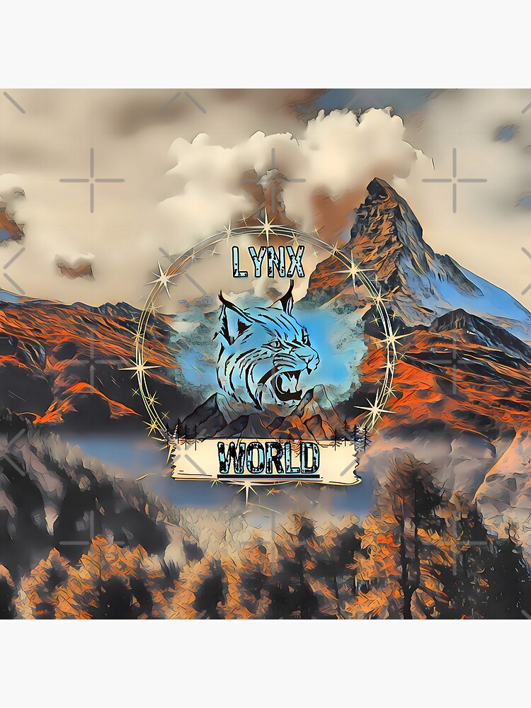 "The lynx cat in freedom a wild cat in satisfaction" Poster for Sale by ...