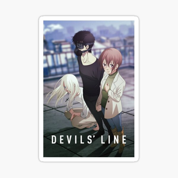 "Devils' Line - poster" Sticker by BaryonyxStore | Redbubble