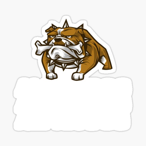 " ALPHA DOG ALPHA DOG ALPHA DOG - Chest & Back Designs" Sticker by HIGH ...