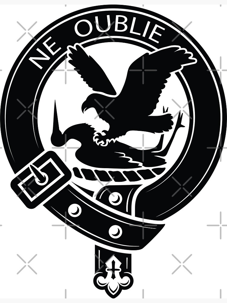 "Clan Graham crest badge, Coat of arms." Poster for Sale by MartaJonina ...