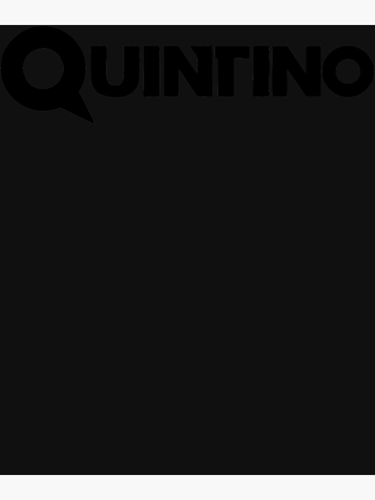 Póster «La camiseta esencial con el logo de Quintino más vendida» de GaryWarren | Redbubble