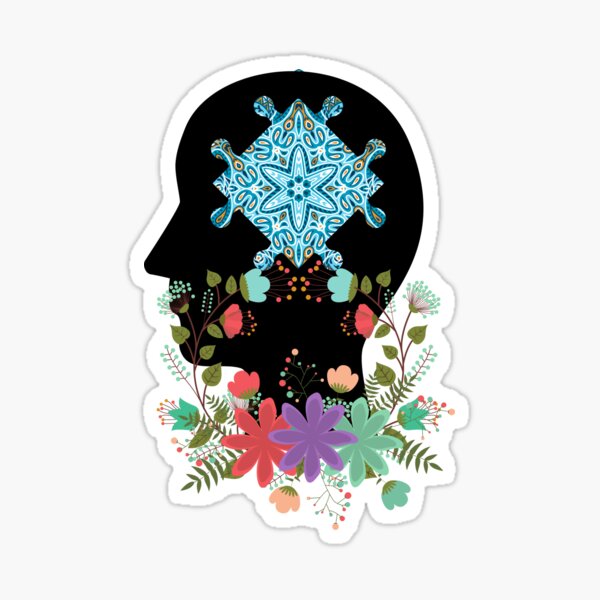 "Inside & Outside human" Sticker for Sale by LucyPing | Redbubble