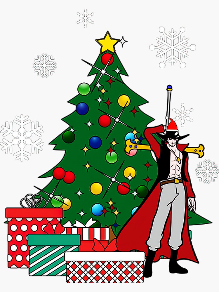 "One Piece Dracule Mihawk Around The Christmas Tree One Piece by Nova5 ...