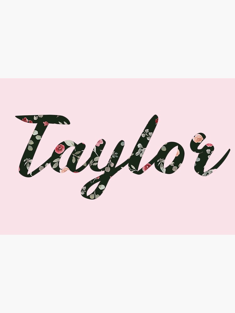 "Taylor with inset of watercolor flowers" Art Print for Sale by Soft ...