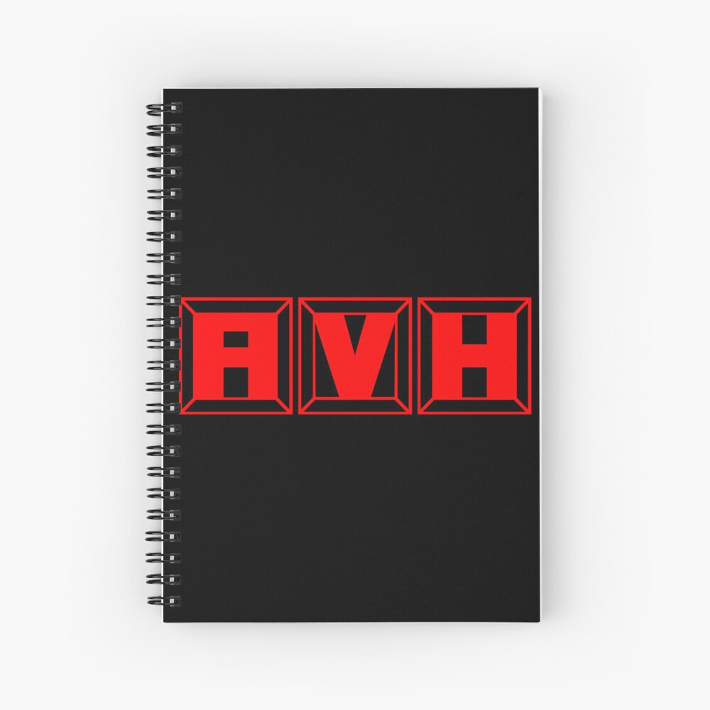 "AVH - Editora VHS Argentina - Logo" Spiral Notebook by ArchivoHumano ...