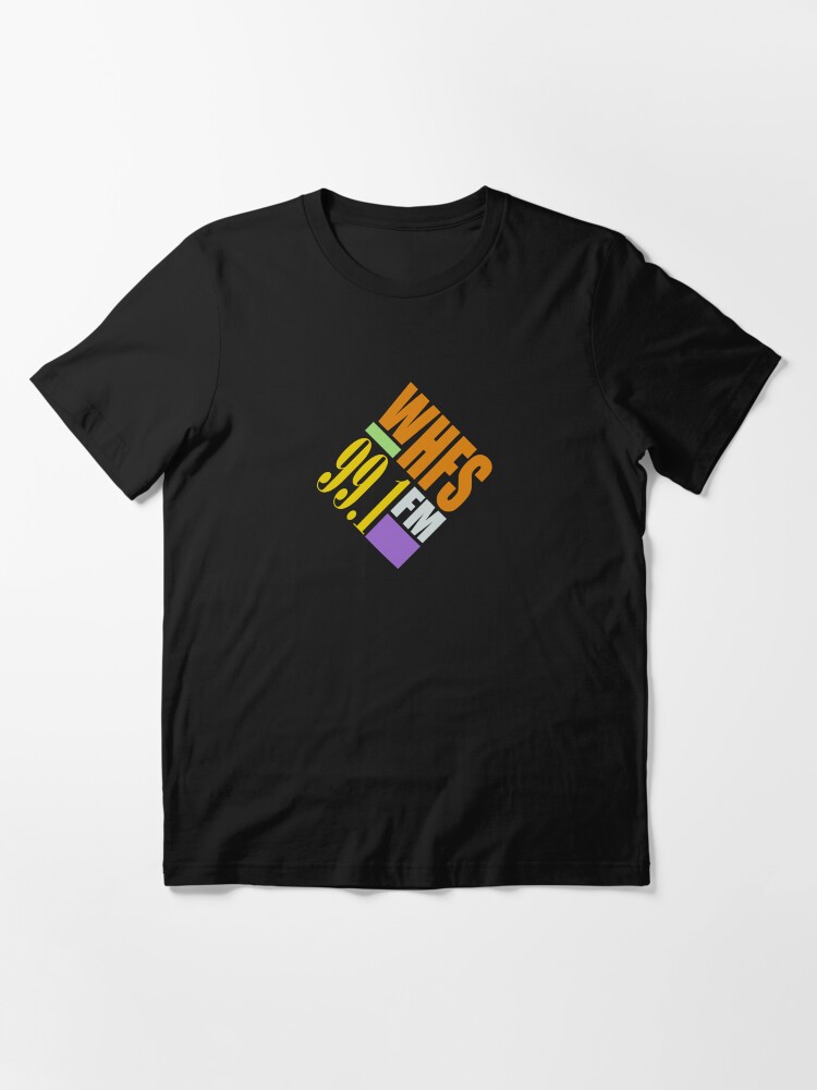 "WHFS 99.1 FM Washington, DC Retro Radio Station" T-shirt for Sale by ...