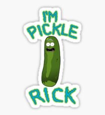 Pickle Rick: Stickers | Redbubble