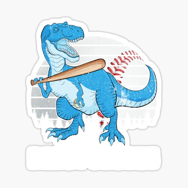 "Daddysaurus Dinosaur Daddy Saurus Baseball Father's Day for Dad ...