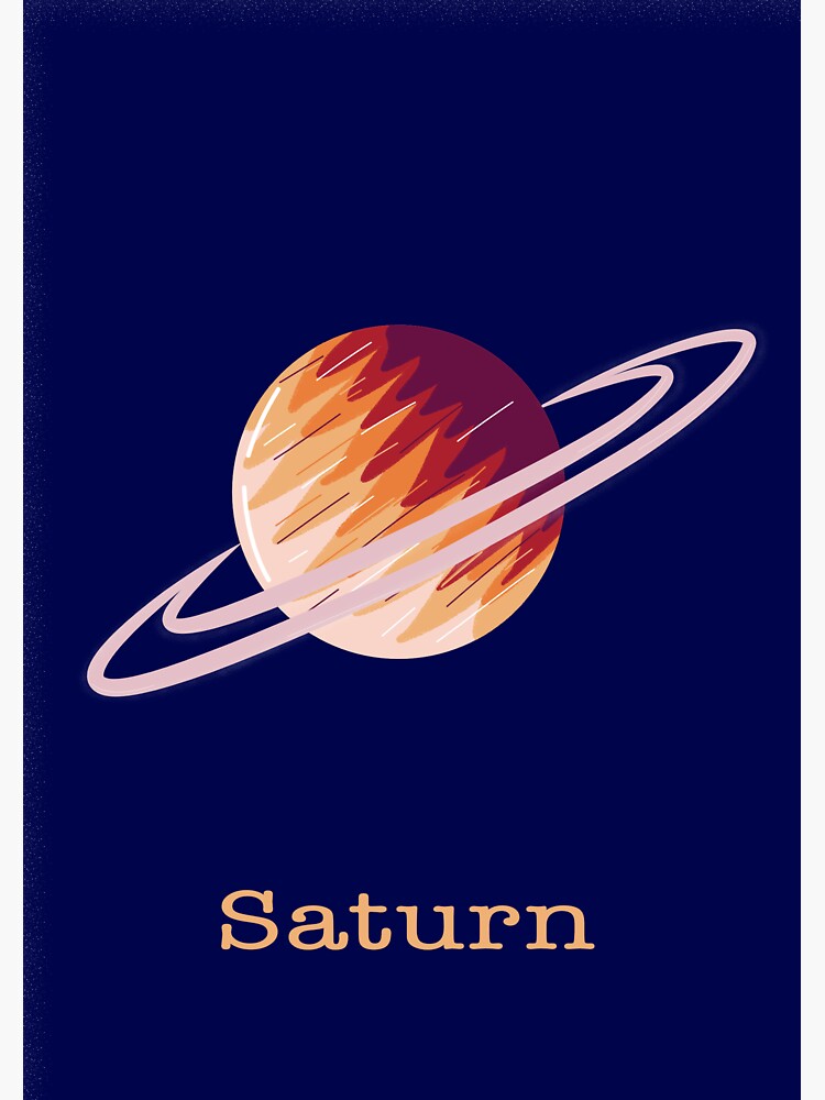 "Saturn" Sticker by Lennox-lou | Redbubble