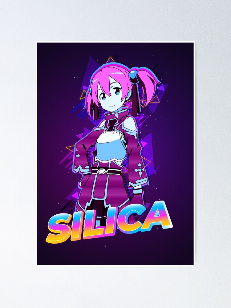 "Silica | Sword Art Online" Poster for Sale by GNUAnime | Redbubble