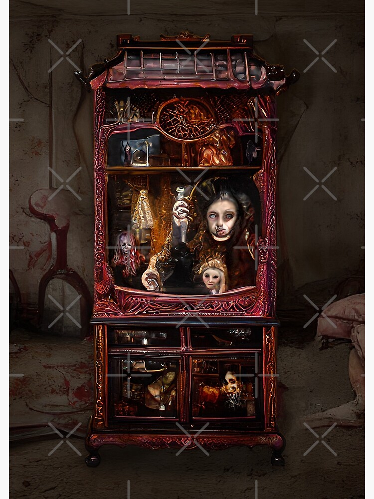 "Cabinet of Curiosities | Creepy Carnival | Creepy Goth Girl | Goth ...