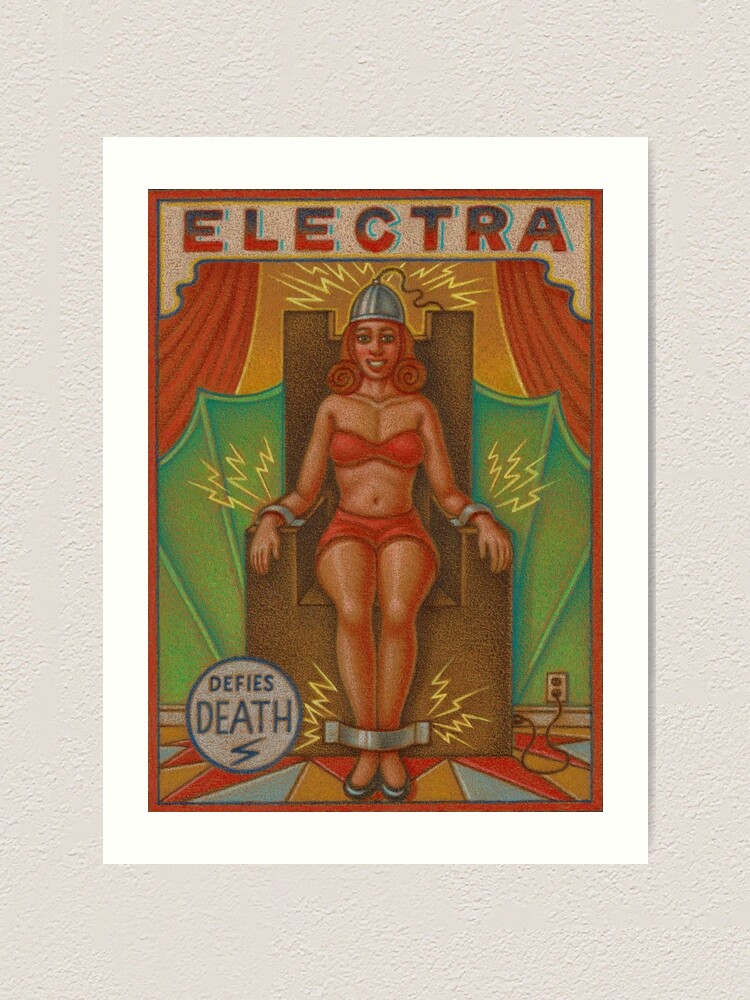 "Electra " Art Print by ThomasSciacca | Redbubble