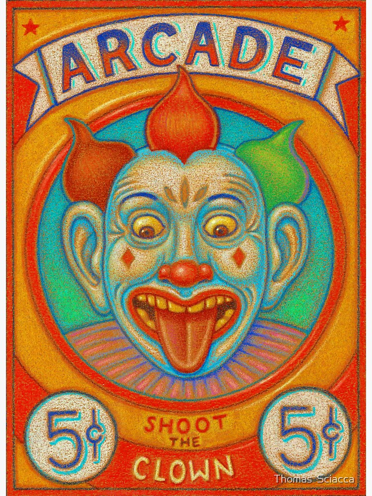 "Arcade " Sticker for Sale by Thomas Sciacca | Redbubble